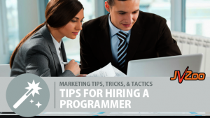 Tips For Hiring A Programmer - JVZoo Blog
