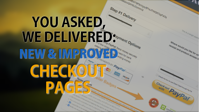 YOU ASKED, WE DELIVERED: NEW & IMPROVED CHECKOUT PAGES - JVZoo Blog