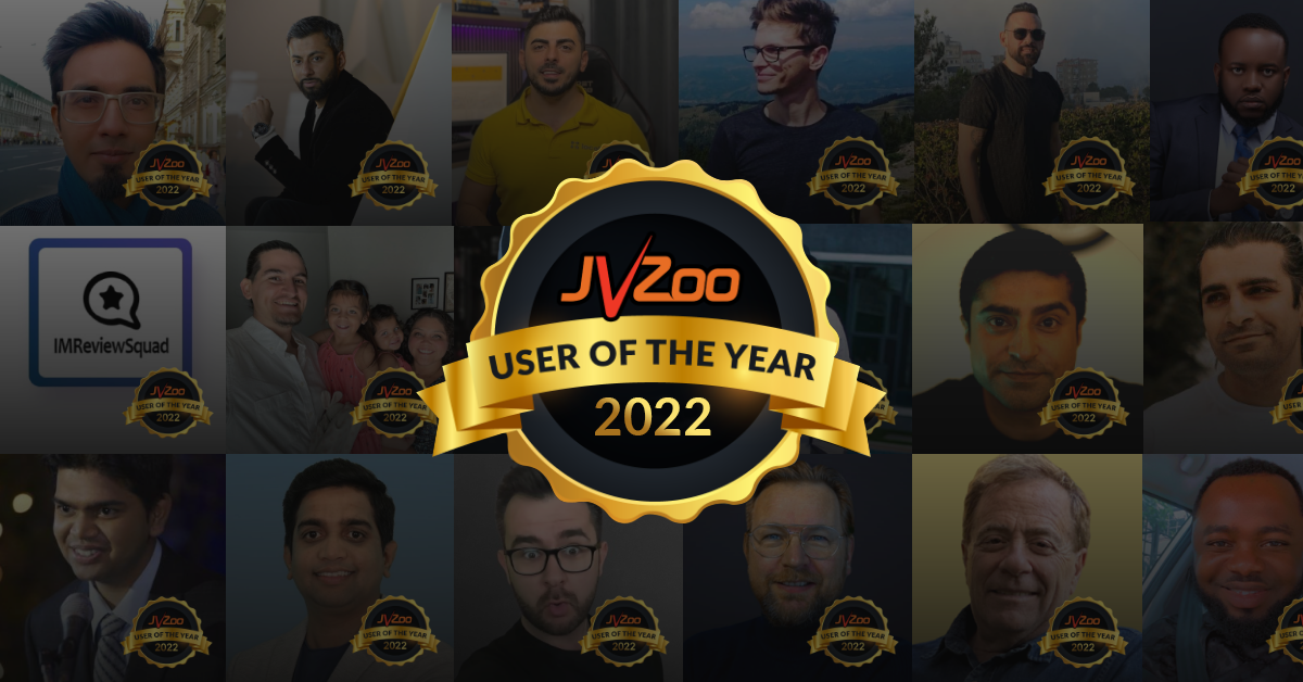 2022 Top User of the Year - JVZoo Blog